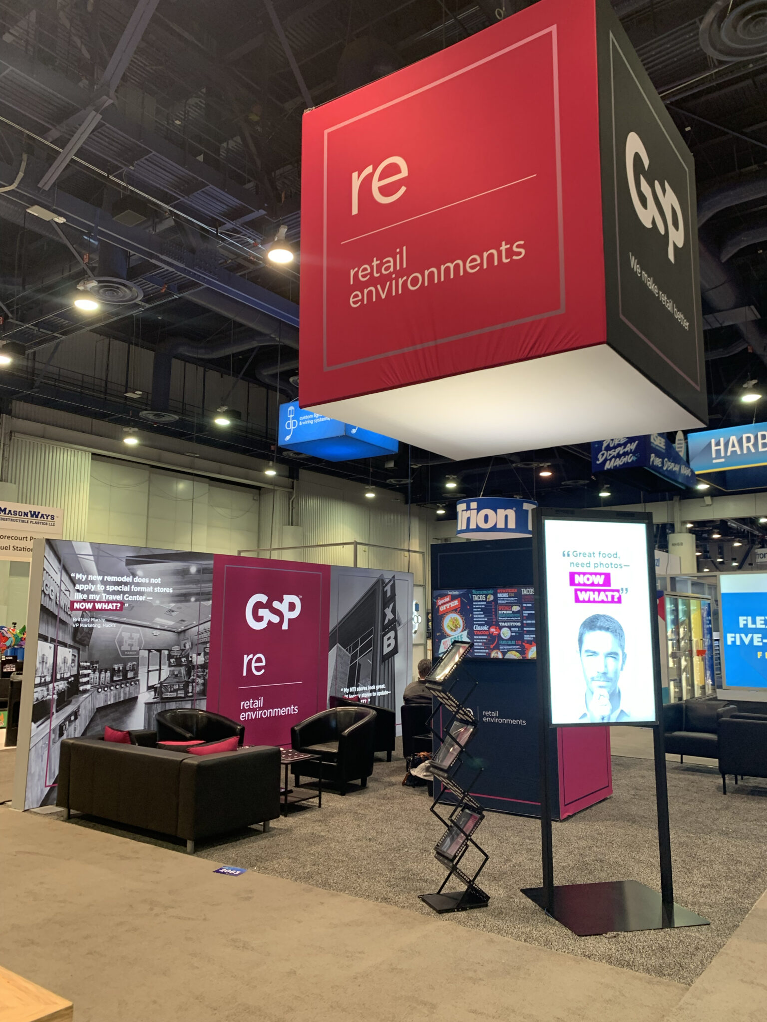 GSP PRESENTS NEW APPROACHES IN THE RETAIL ENVIRONMENTS SPACE AT NACS - GSP
